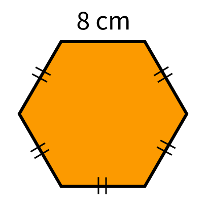 De omtrek van een veelhoek berekenen
