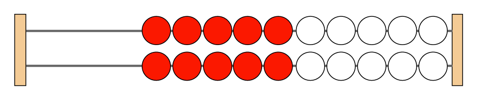 Erbijsom met het rekenrek [1]