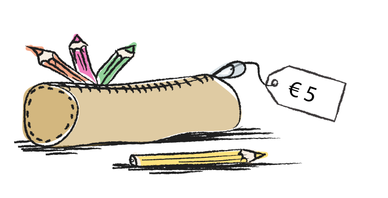 Rekenen groep 3 | Geld | Betalen | Betaal gepast met briefjes en munten ...